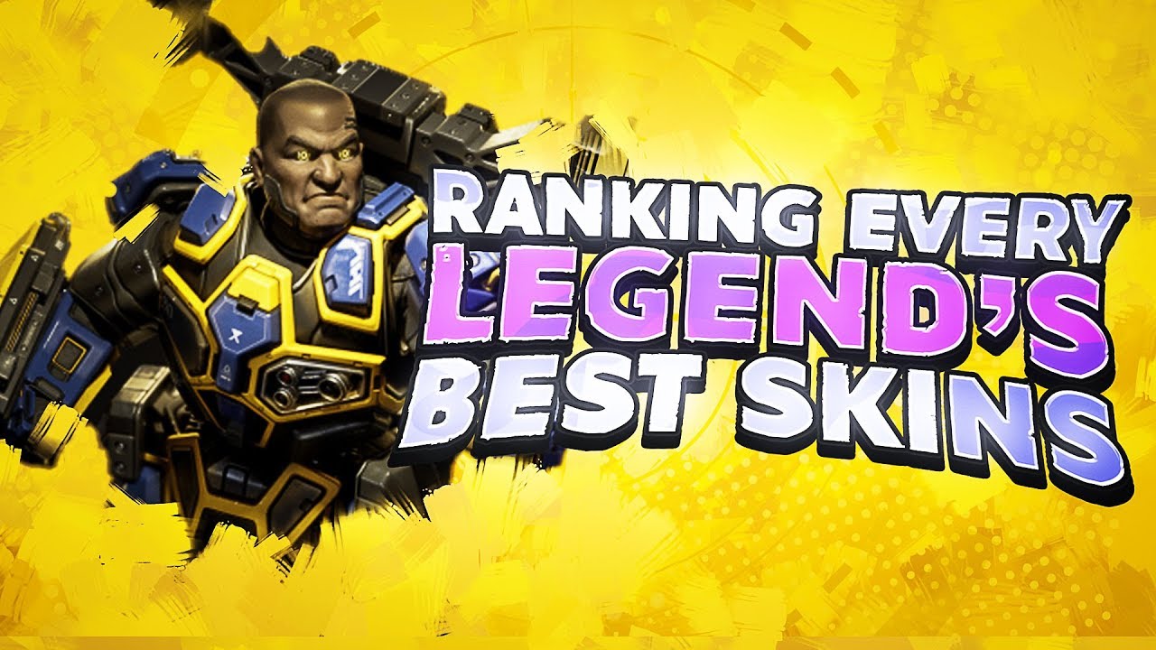 Ranking EVERY Legend's BEST Skins - Apex Legends - YouTube