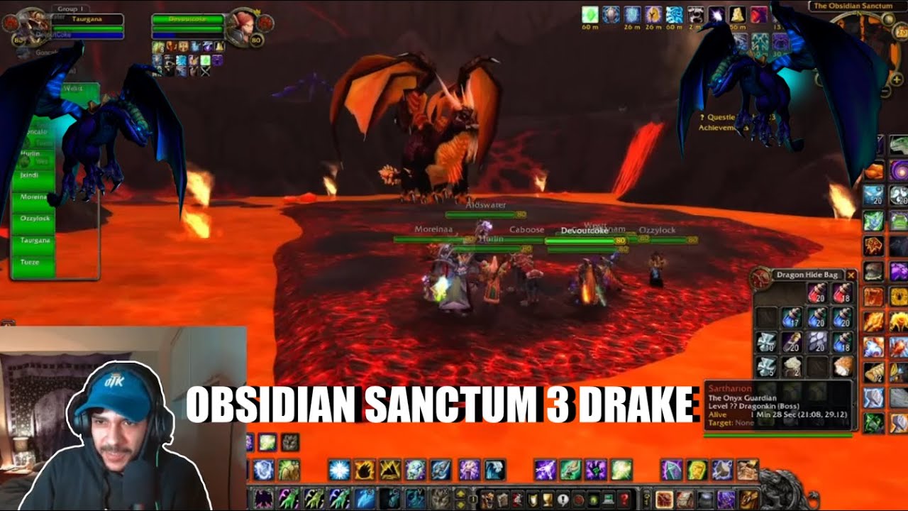 Solo Healing Obsidian Sanctum 3 Drake! | WOTLK Classic - YouTube