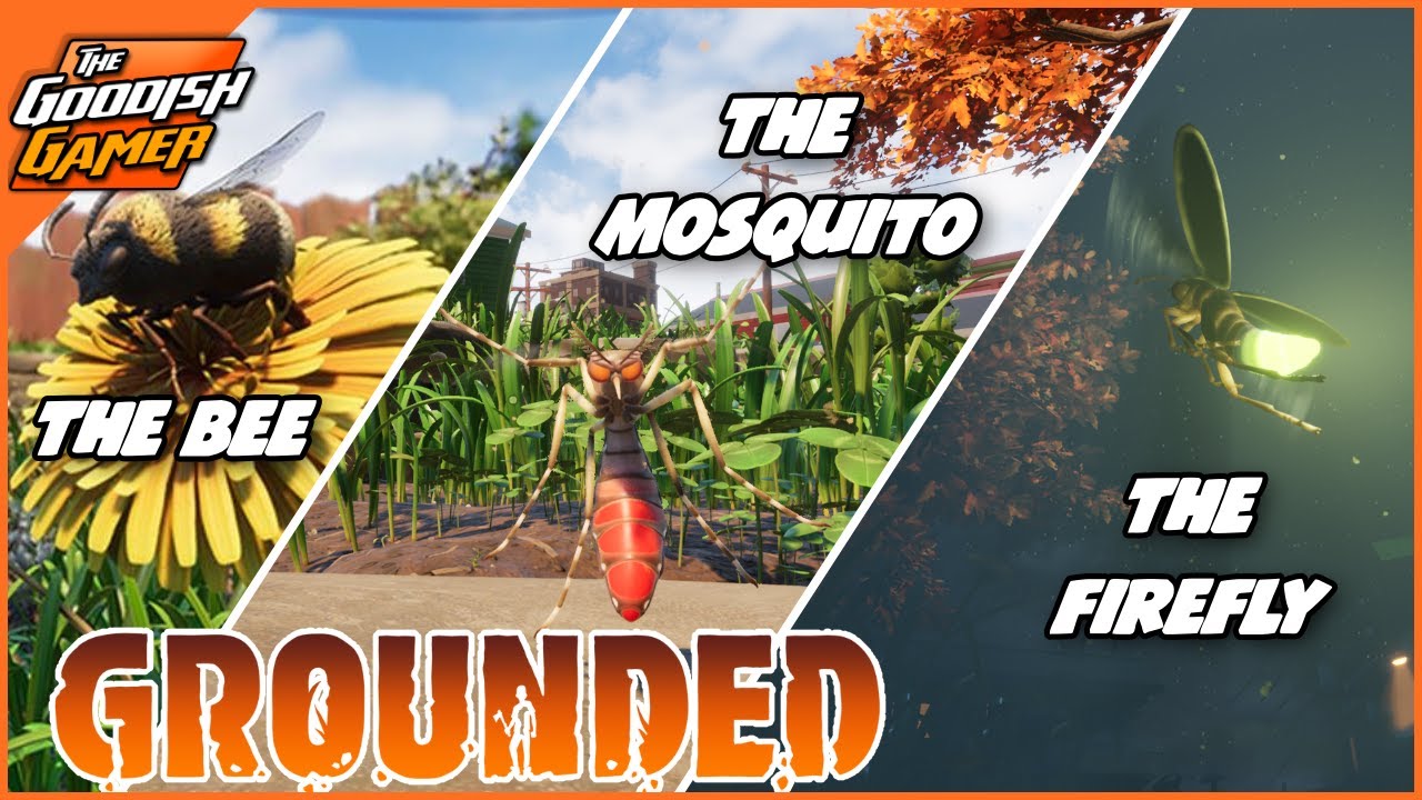 The BEE | MOSQUITO | and FIREFLY in this Grounded UPDATE are Awesome ...