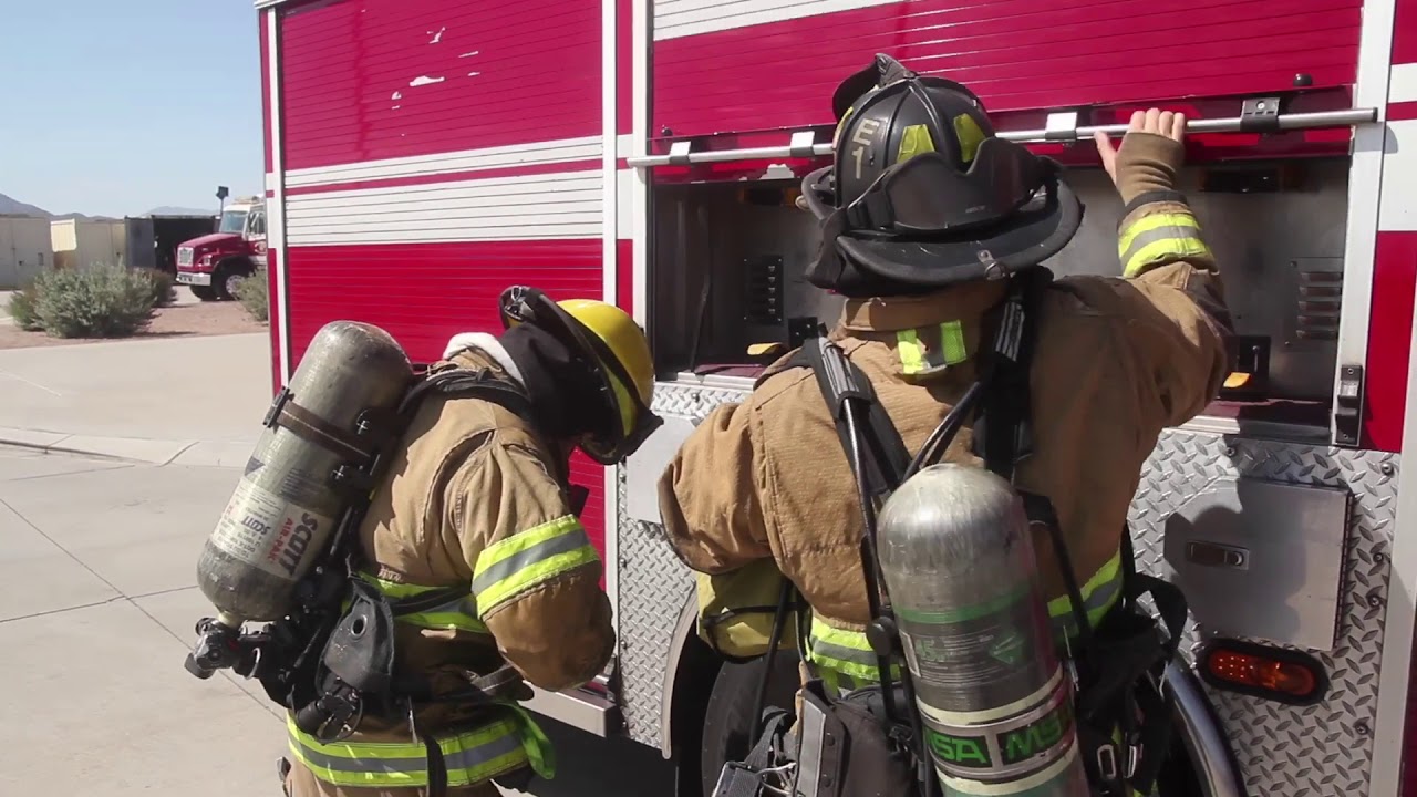 45th Annual Arizona State Fire School | Intermediate Live Fire - YouTube