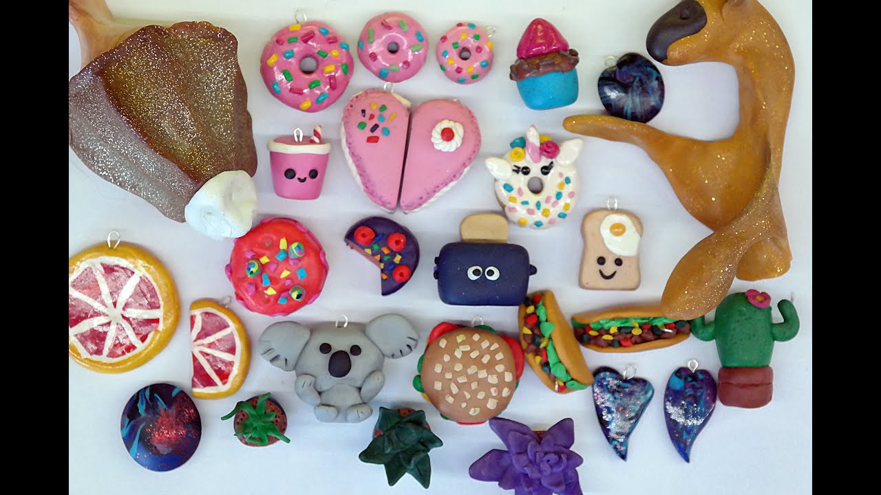 JETZT 20 🌈 NEUE UND 🍍BESONDERE FIMO IDEEN 🍰 🐨 - YouTube