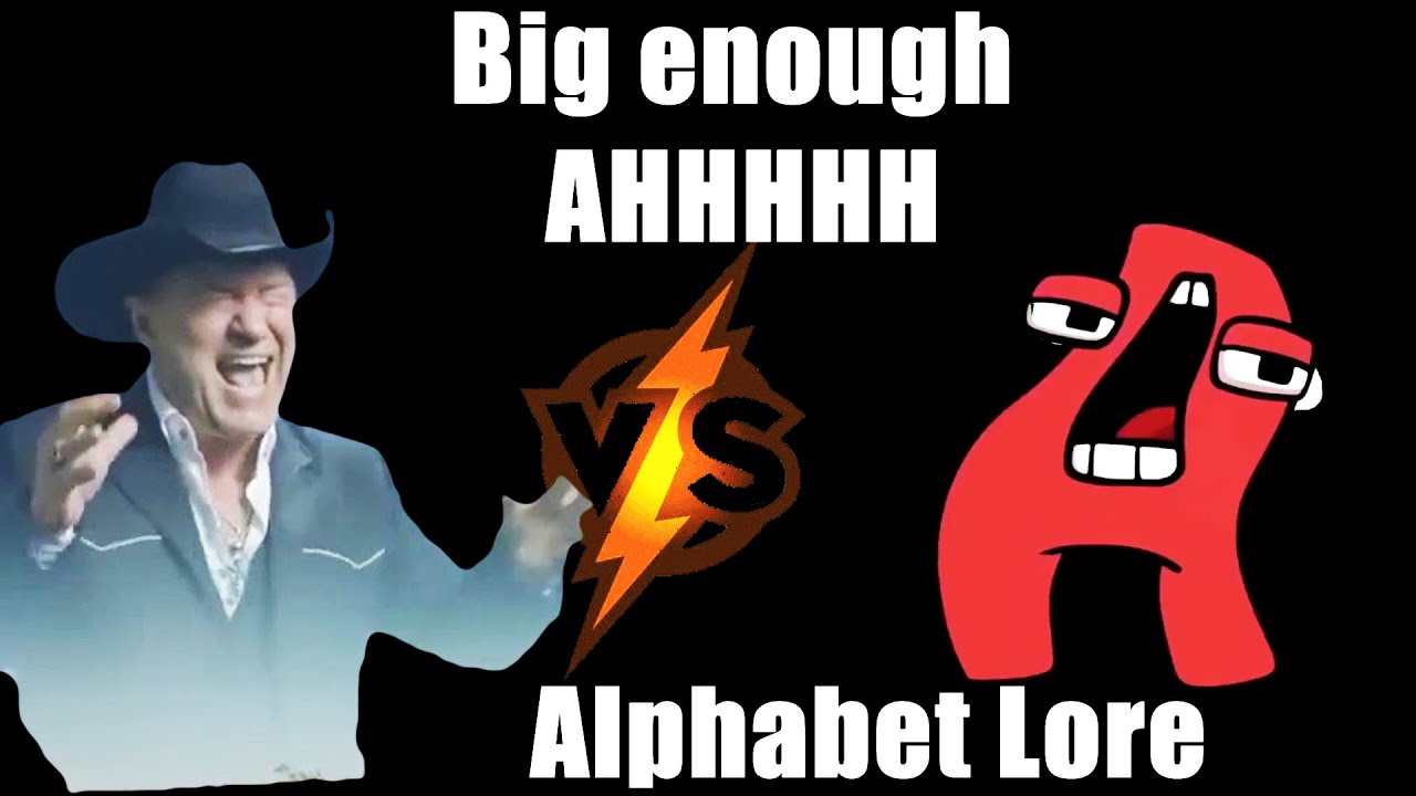 Alphabet lore different alphabet AHHHHH big enough - YouTube