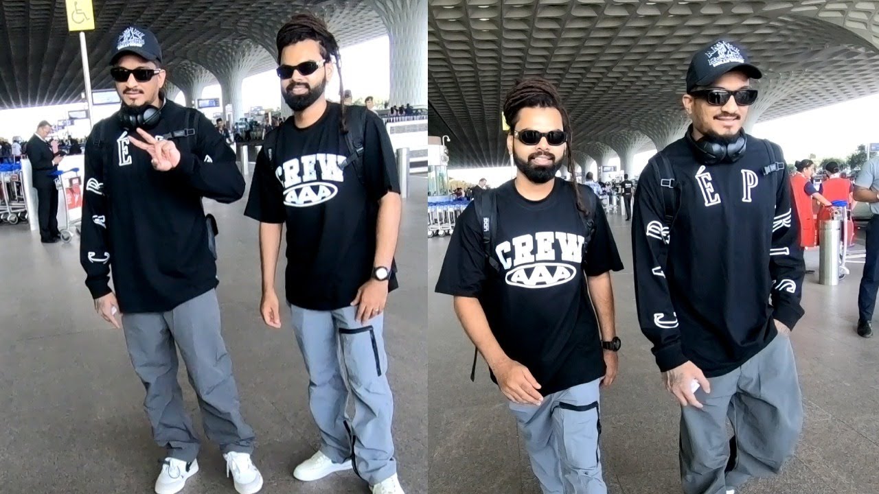 Divine Rapper Spotted at Airport Flying From Mumbai - YouTube