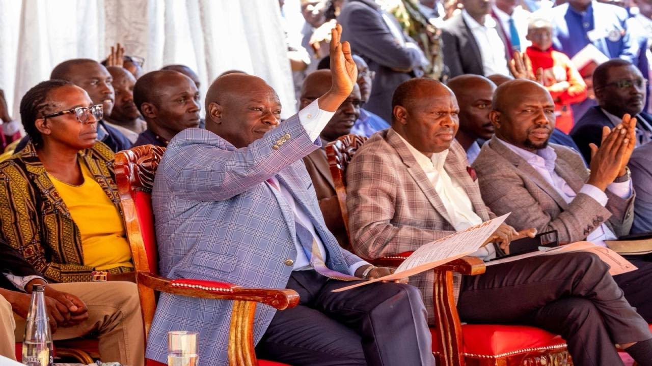 Live:Dp Gachagua and Nandi Uda leaders Attends Burial Service of Mama ...