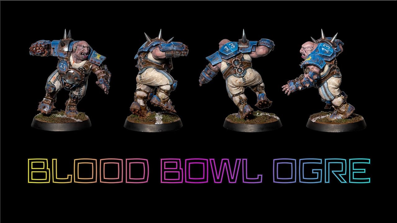 Blood Bowl Ogre - Painting Tutorial - YouTube