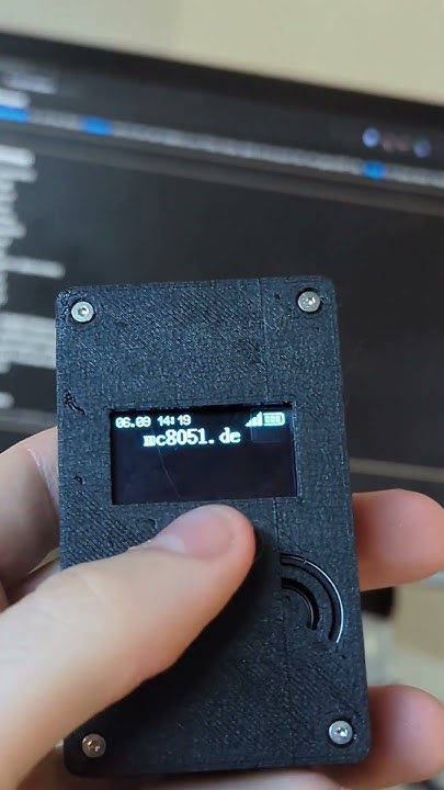 First Prototype of a LoRa based Pager. #lora #hardware #ham #arduino ...