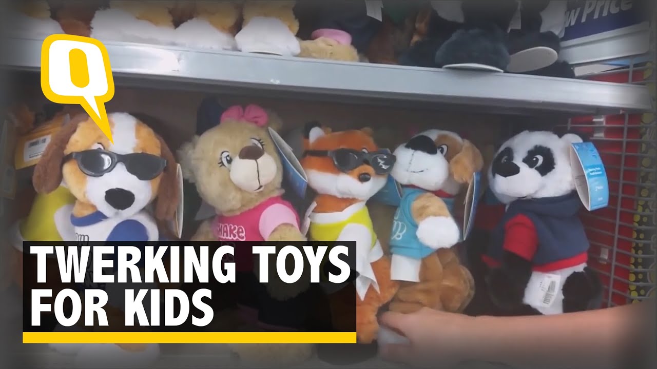 These Stuffed Toys Shaking their Booties will Crack You Up - YouTube