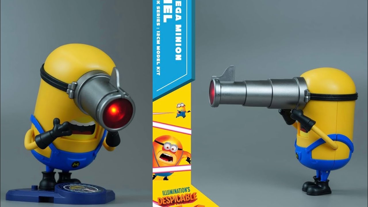 New Despicable Me 4 Minion Mega Mel model kit figure revealed Yolopark ...