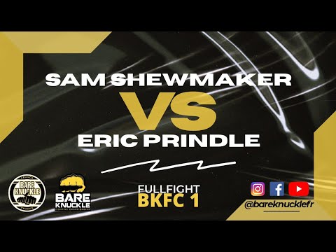 Sam Shewmaker vs Eric Prindle - Bare Knuckle FC 1 Fullfight - YouTube