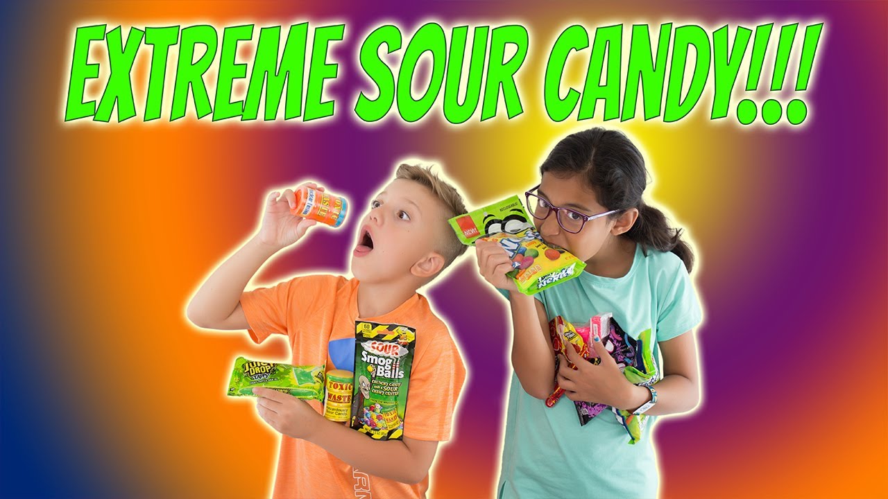 Extreme Sour Candy Taste Test - YouTube