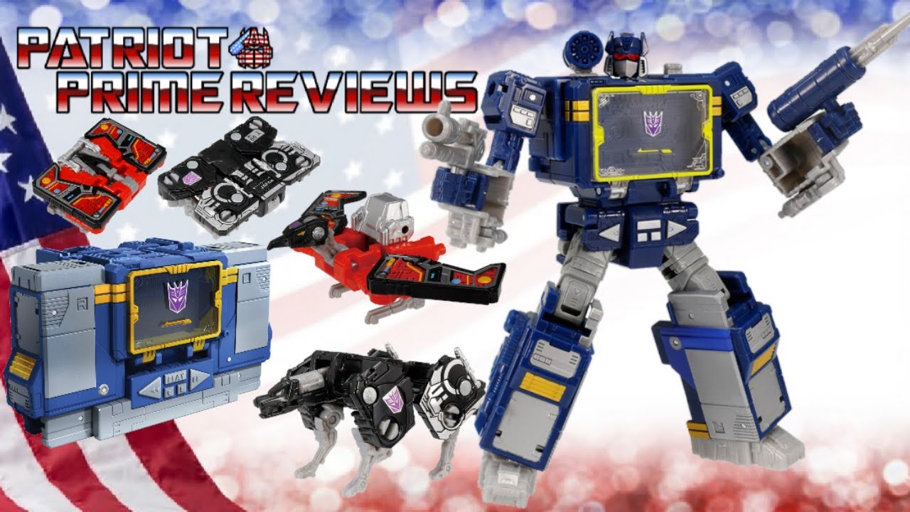 Patriot Prime Reviews WFC Trilogy Netflix Soundwave with Ravage ...