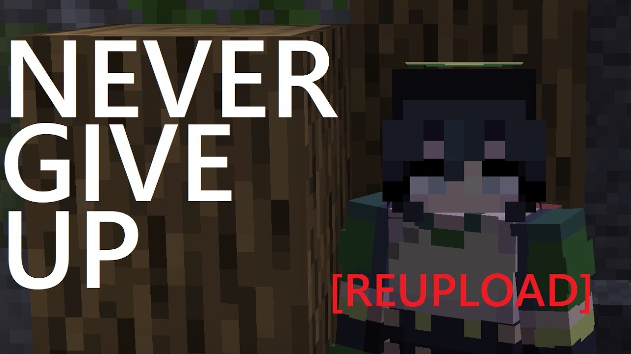 [REUPLOAD] NEVER GIVE UP - Minecraft PVP - YouTube