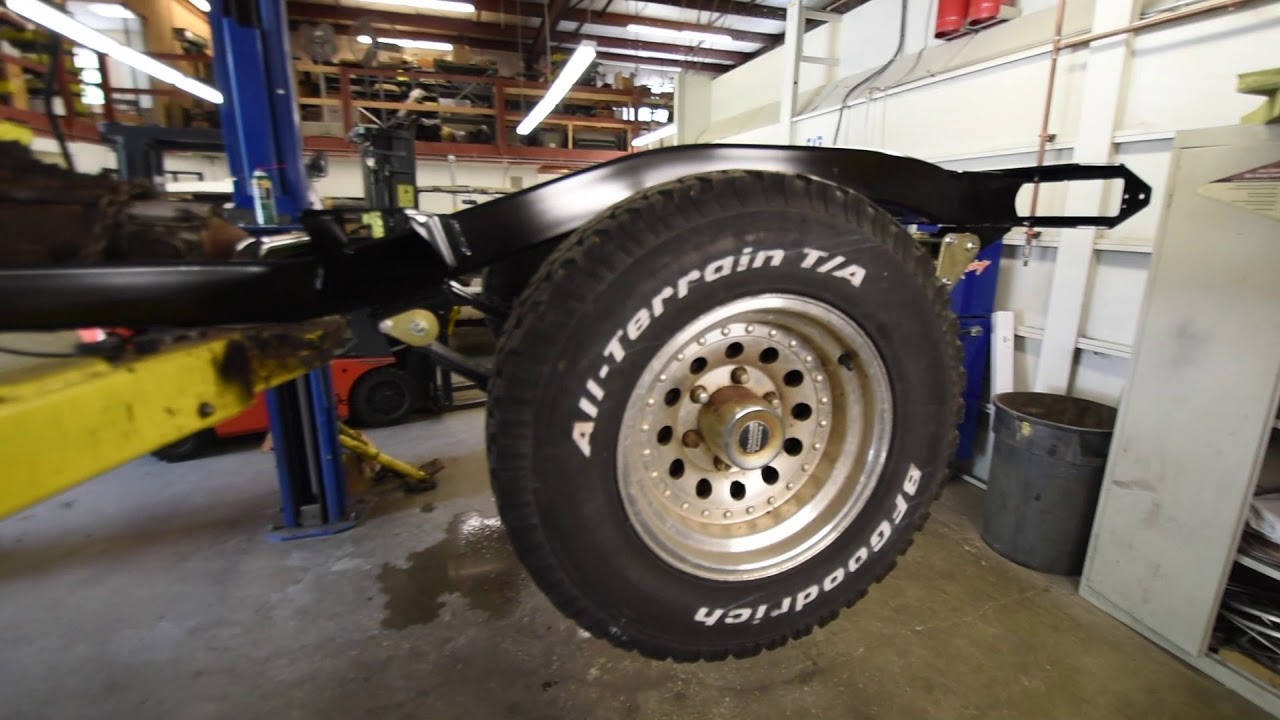 1979 FJ40 Frame Replacement- 016 - YouTube