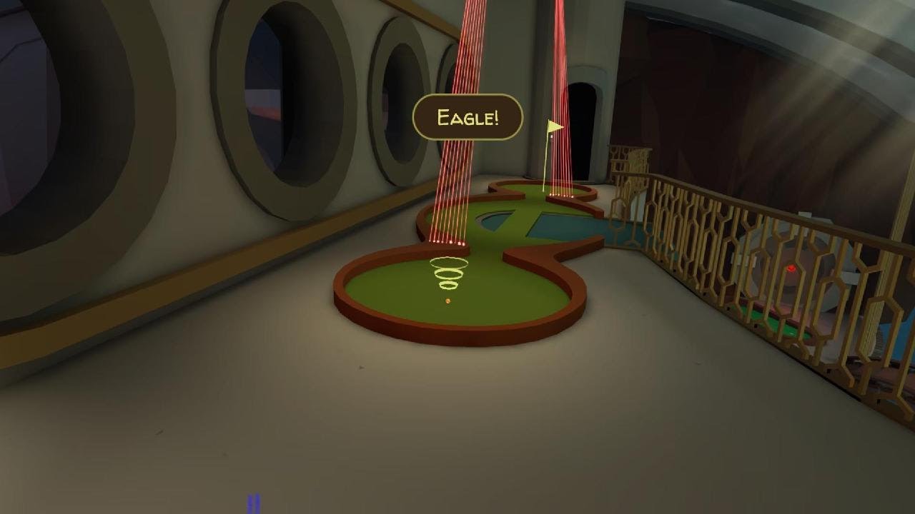 Walkabout Mini Golf Laser Lair playthrough - YouTube