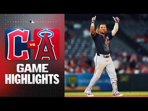 Guardians vs. Angels Game Highlights (8/25/26) | MLB Highlights