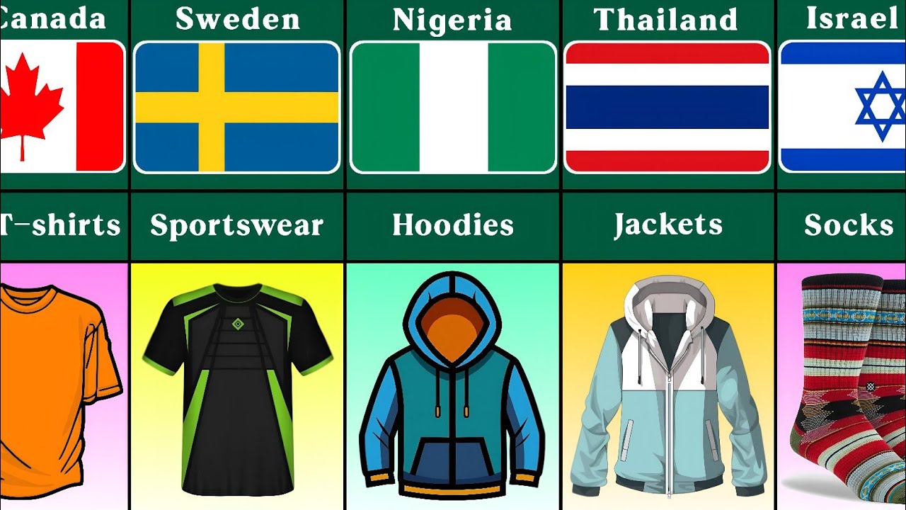 What Clothes Do People Donate the Most? Country by Country Breakdown! 👚 ...