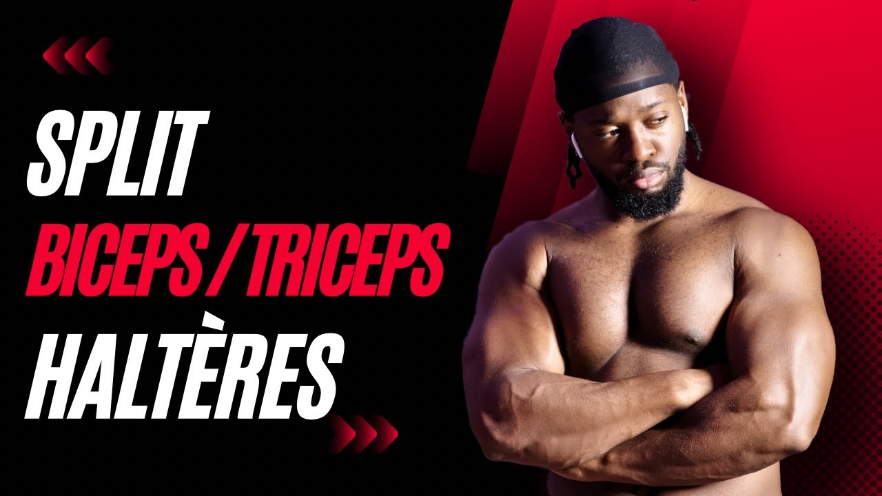 PROGRAMME BICEPS TRICEPS HALTÈRES (split 2.0) - YouTube