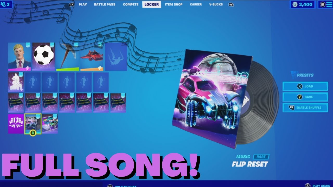 FLIP RESET - Full Song (Fortnite) - YouTube