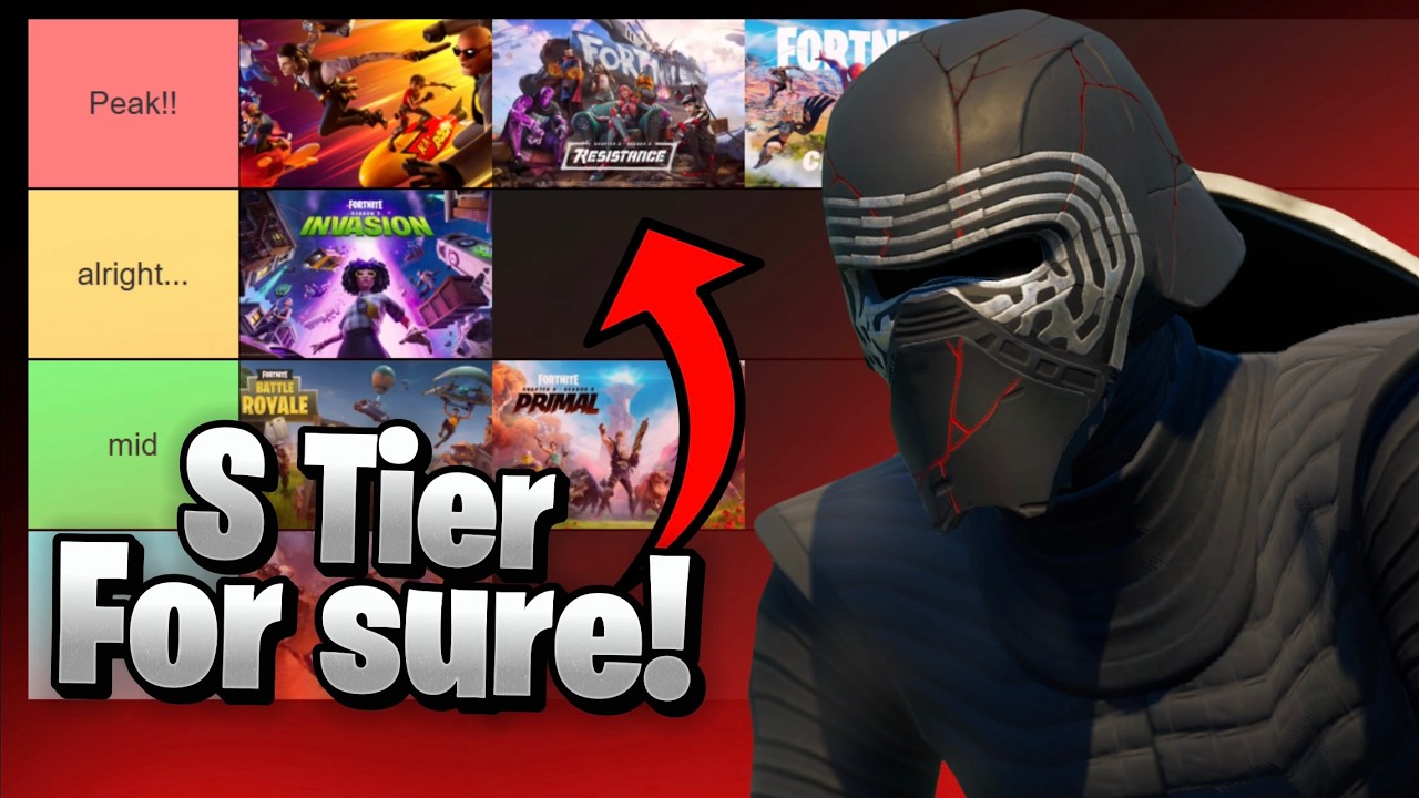 Ranking EVERY Fortnite Season Without Bias! - YouTube