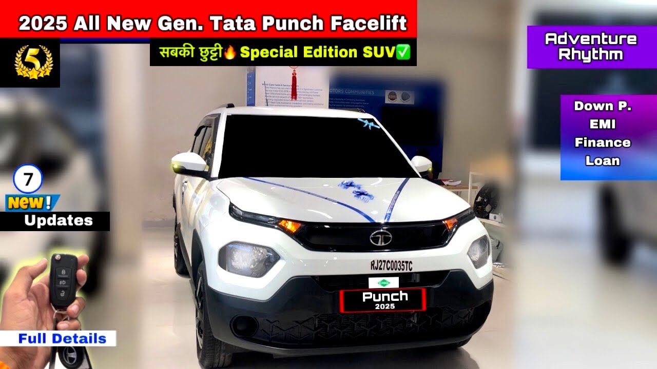 New Gen. Tata Punch iCNG Adventure Rhythm 2nd Base Model Review |😎 ...