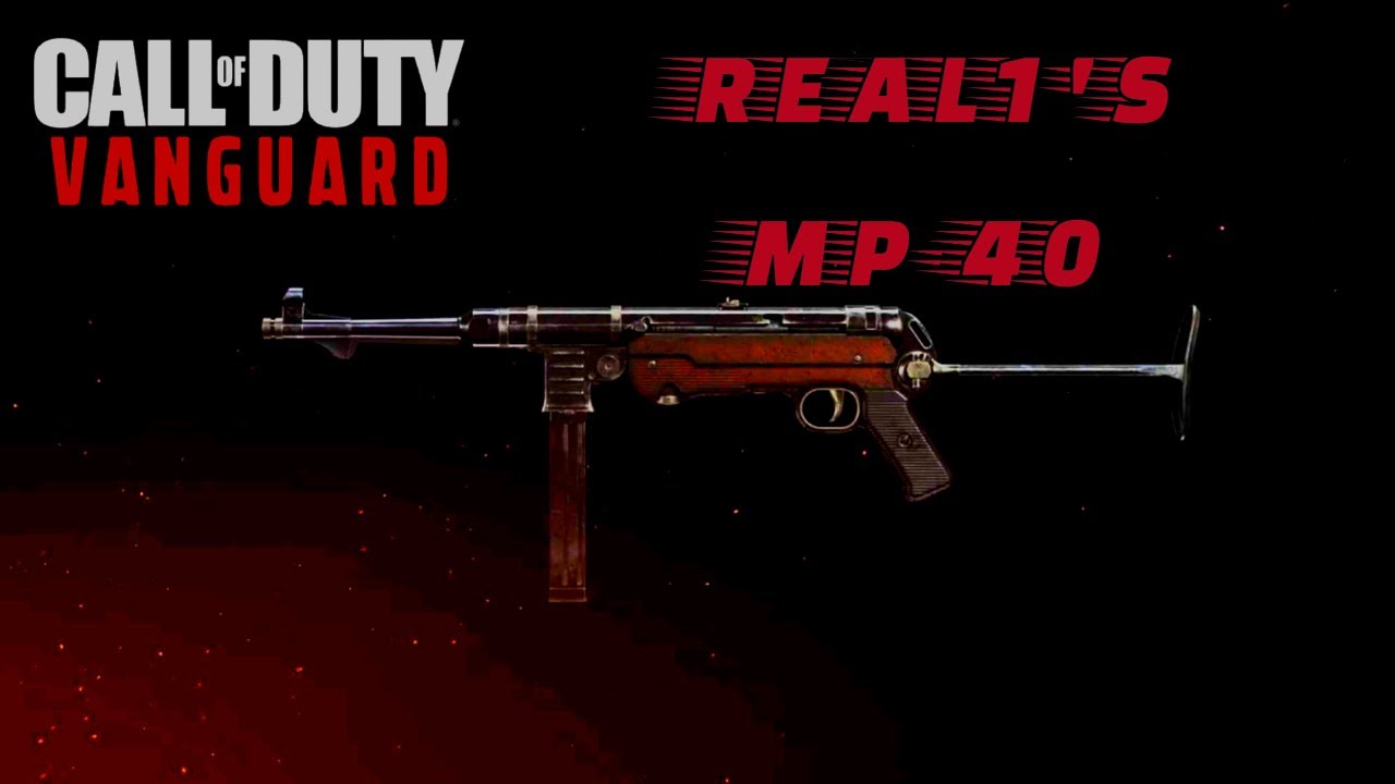 VANGUARD MP-40 SETUP #callofduty #trending #vanguard #cod #warzone # ...