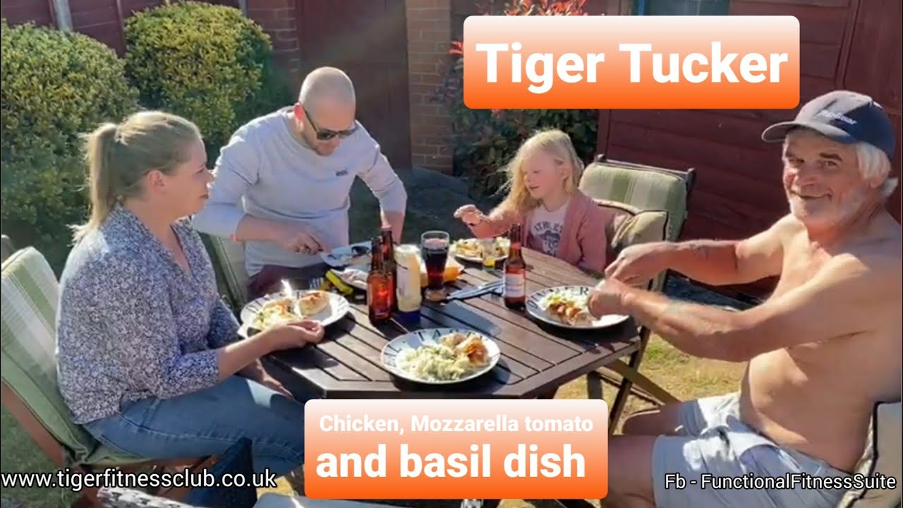 Chicken, Mozzarella, Tomato and Basil dish | Tiger Tucker - YouTube