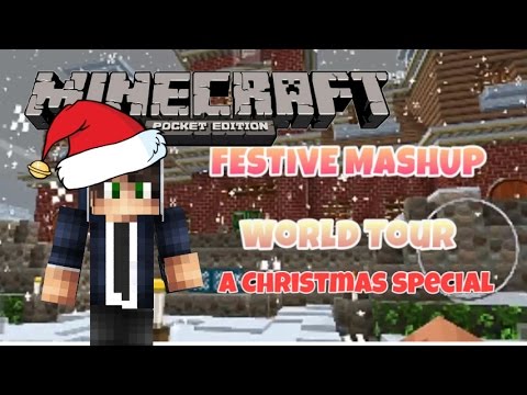 Festive Mashup World | Minecraft Pocket Edition - YouTube