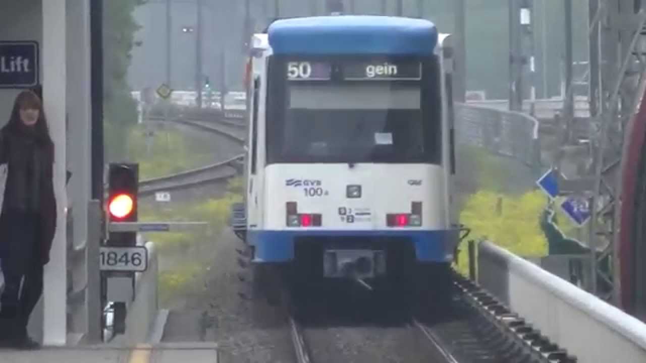 NS Trains and GVB Metro's at Amsterdam RAI Station - YouTube