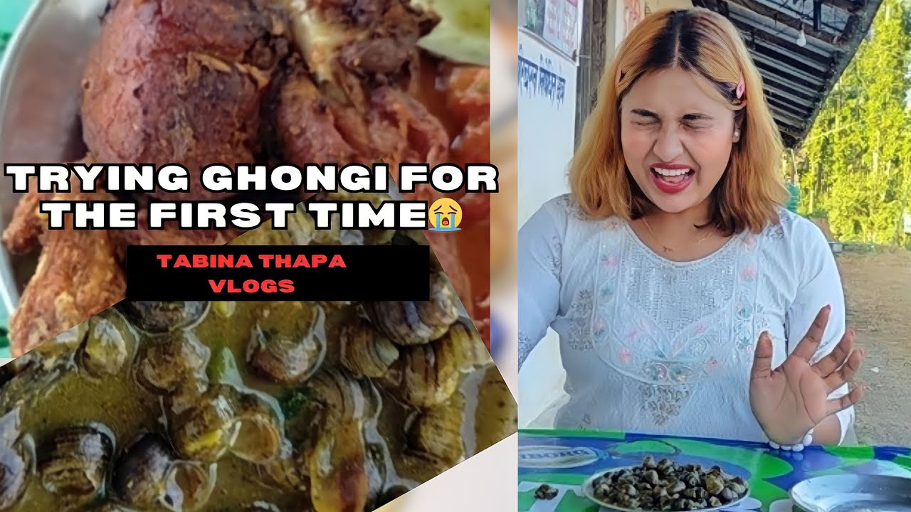 Trying GHONGI🐌(Snail) for the first time😖|| Chicken wings🍗 - YouTube