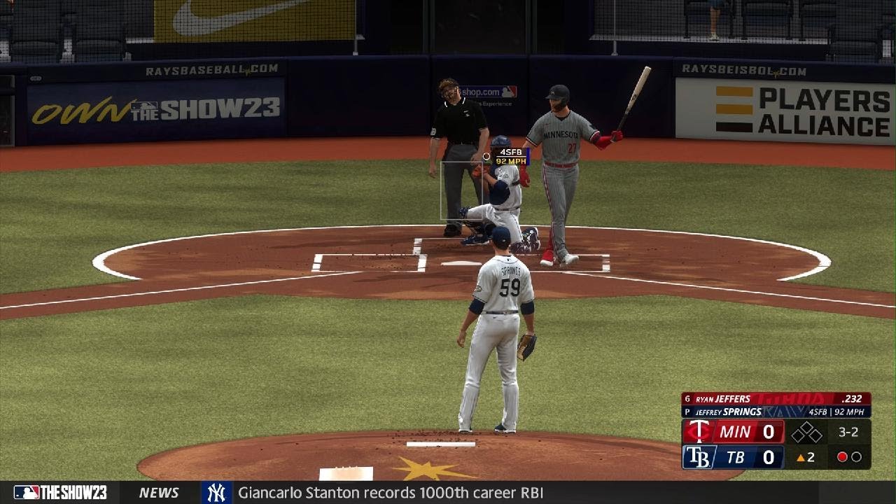 MLB The Show 23_ Rays vs Twins Game 63 - YouTube