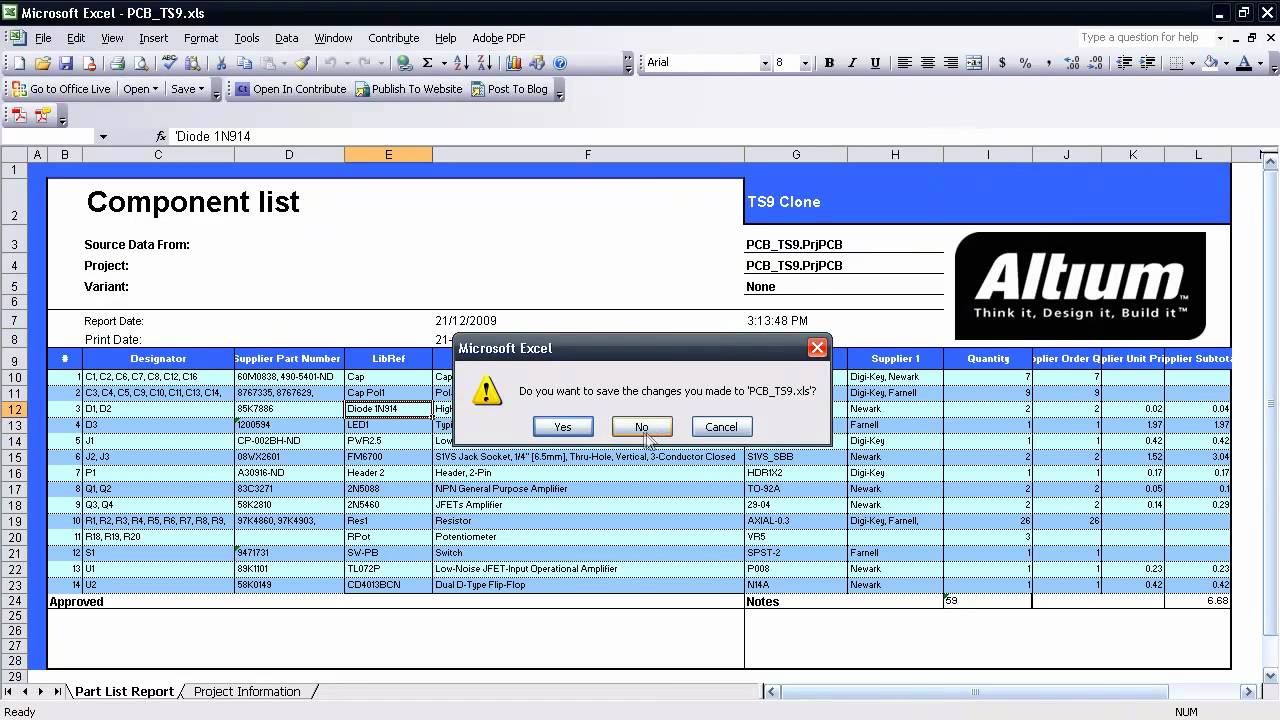 Searching and linking component data to your design - YouTube