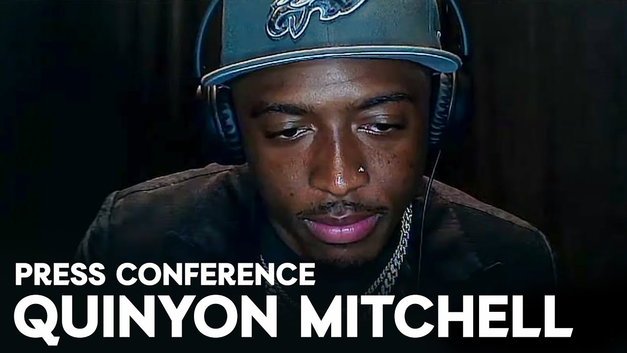 Quinyon Mitchell's NFL Draft Night Press Conference - YouTube