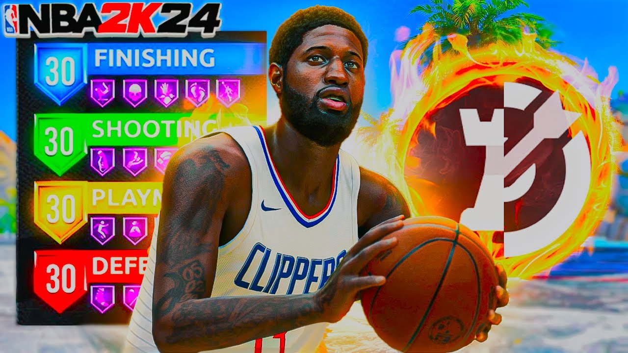 PRIME PAUL GEORGE BUILD IS LITERALLY A WALKING BUCKET on NBA2K24 - YouTube