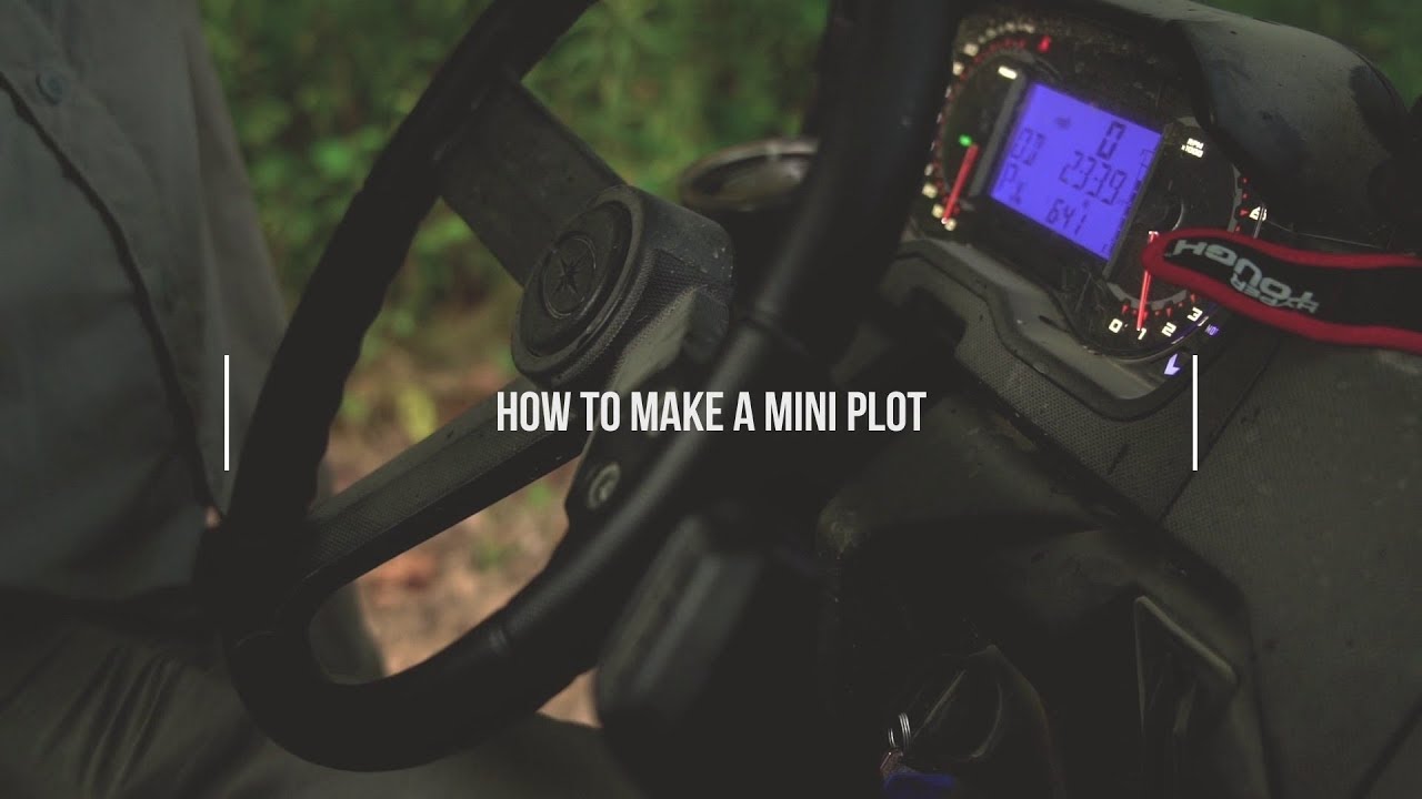 How to Make a Mini Food Plot - YouTube