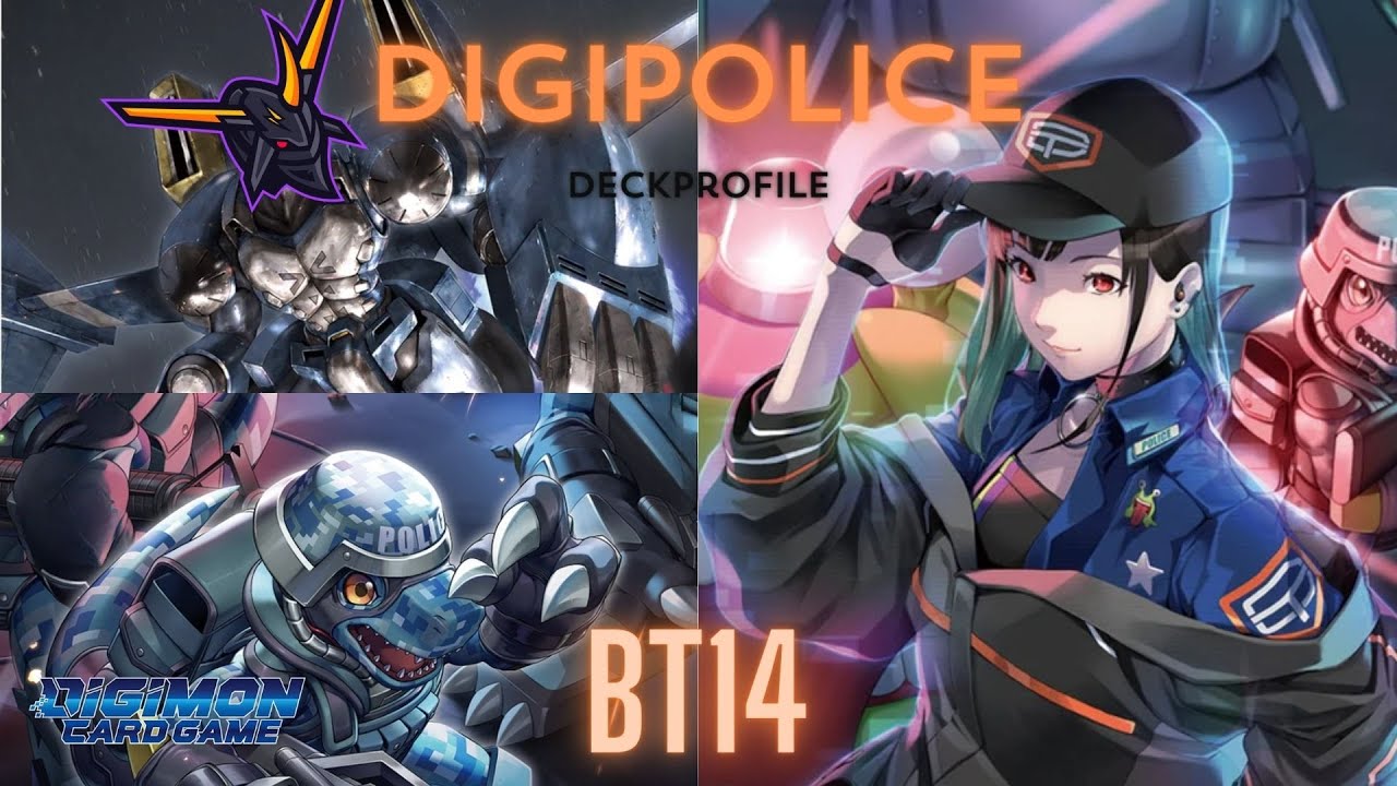 Swarm the Board!!! Digipolice Deck Profile | BT14 Digimon Card Game ...