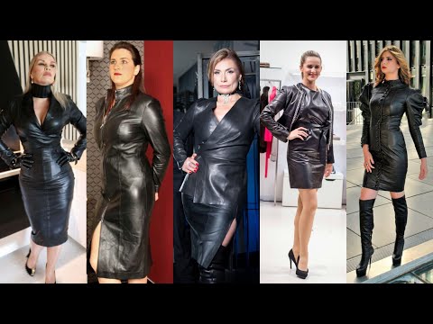 July 2023 Newest collection of Leather bodycon outfits for party and weddings/Bodycon outfits
