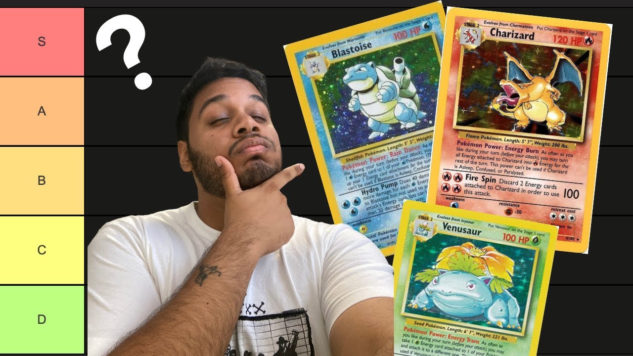 The ULTIMATE BASE SET Tier List - YouTube
