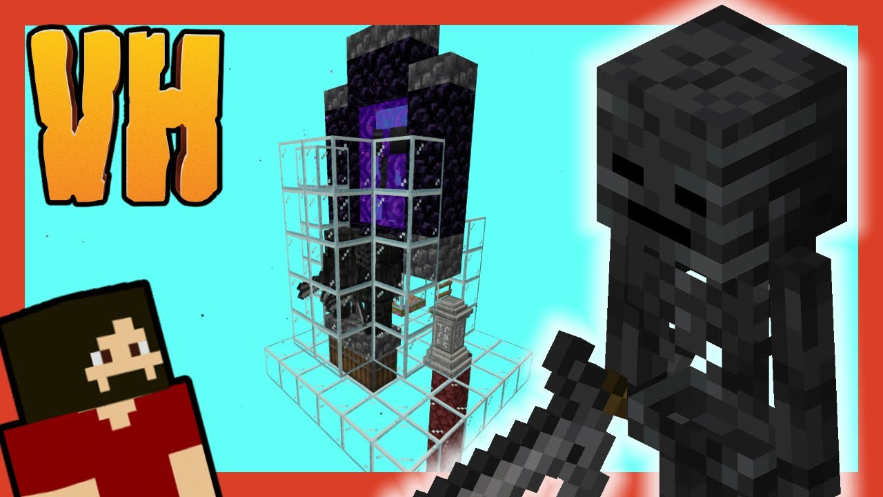 The Wither Skeleton Farm - Minecraft Vault Hunters 1.18 - YouTube