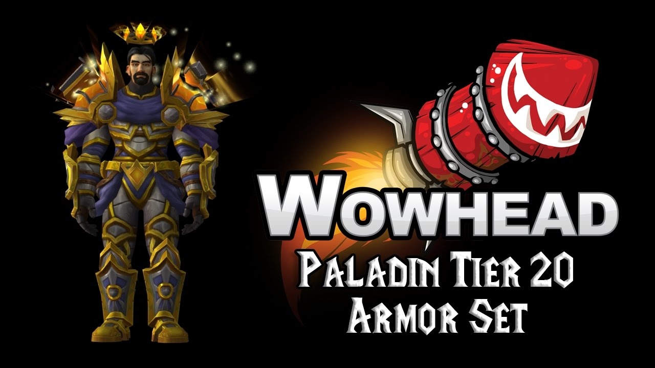 Paladin Tier 20 Armor Set - Radiant Lightbringer Armor - YouTube
