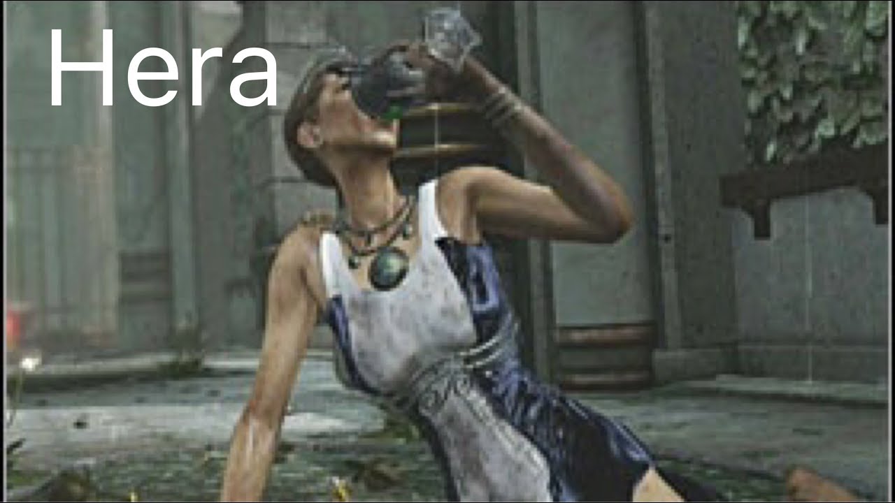 God Of War 3 Remastered - Hera Death Scene - YouTube