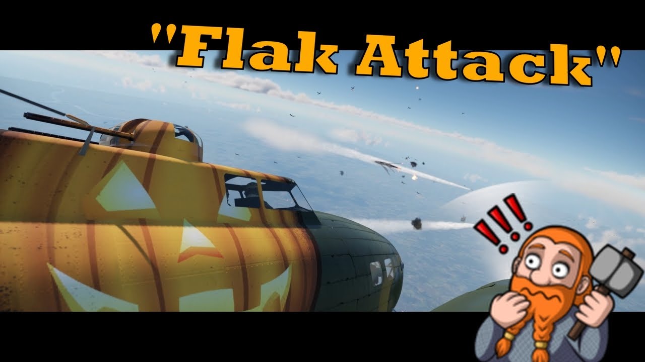 War Thunder | "Flak Attack" | B 17 Sim Event - YouTube