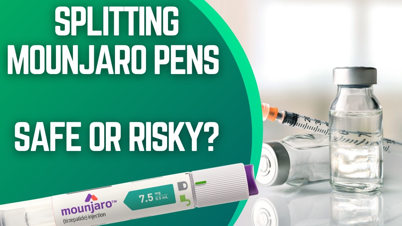 How Safe Is It to Split Mounjaro Pens? What Doctors Say About ...