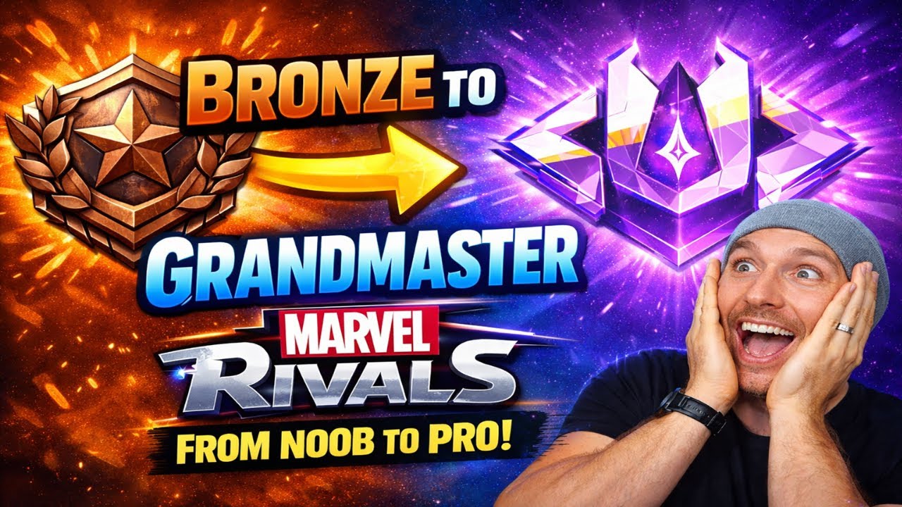 Bronze to Grandmaster in Marvel Rivals – EP 1 | Ranked Gameplay - YouTube