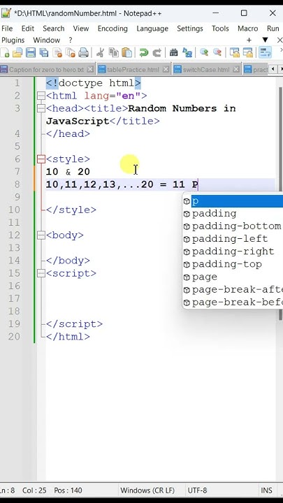 Generate a random number between a given range (Part -1) | Tech Tutorial | Praveen Kumar - YouTube