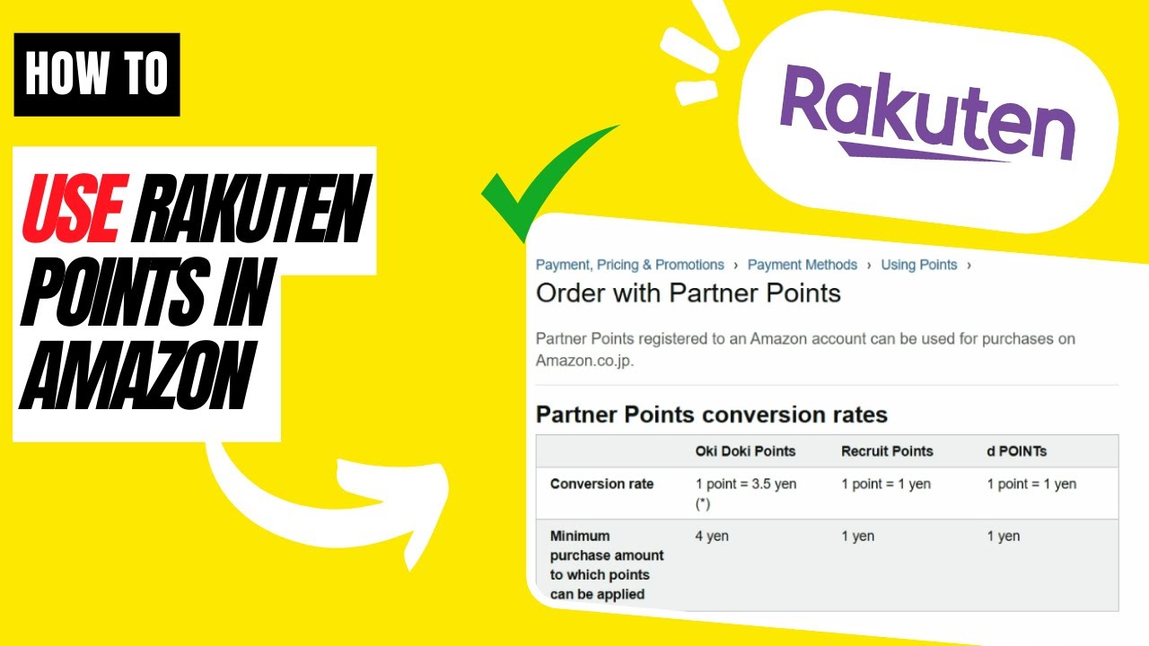 How to Use Rakuten Points on Amazon 2025 – Easy Step-by-Step Guide ...