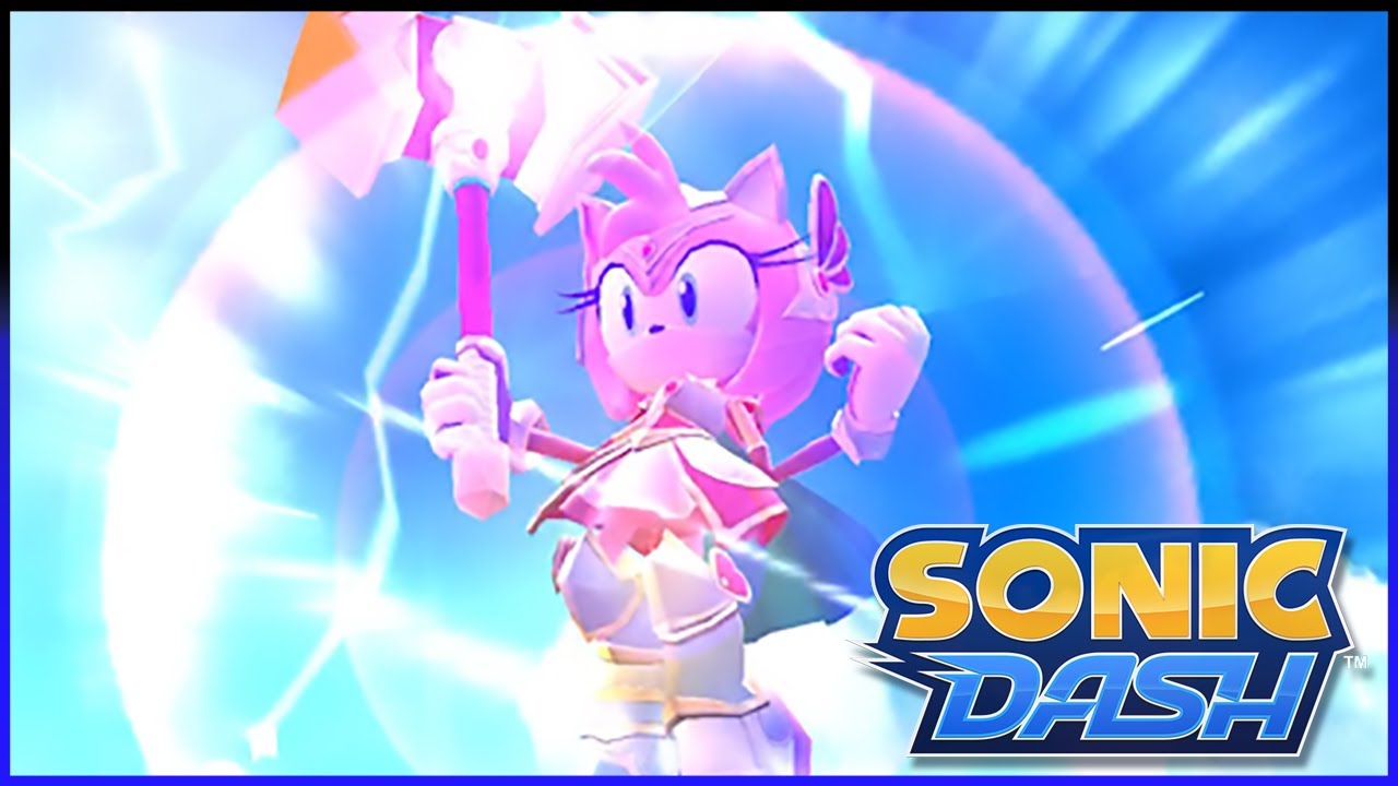Sonic Dash: Paladin Amy Gameplay Showcase ⚔️ (MAX Level) - YouTube
