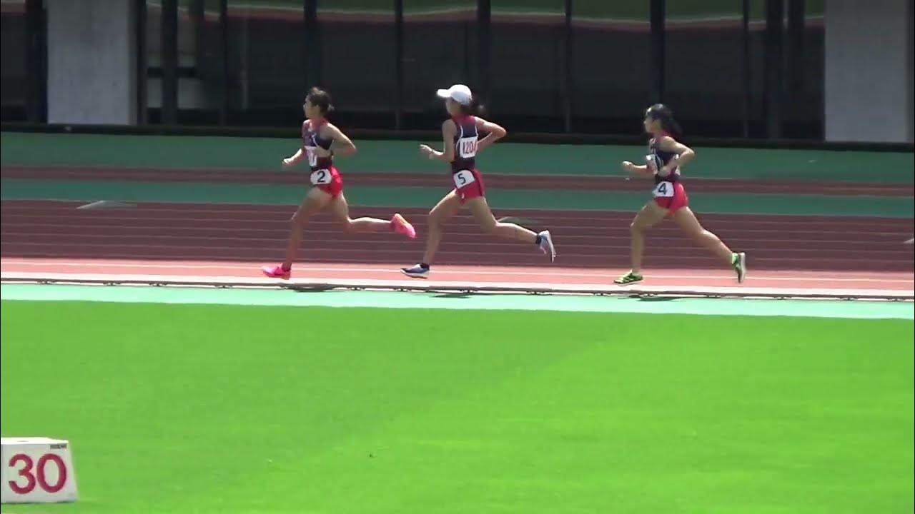 2024年8月31日 熊本県高校学年別大会 女子3000m - YouTube