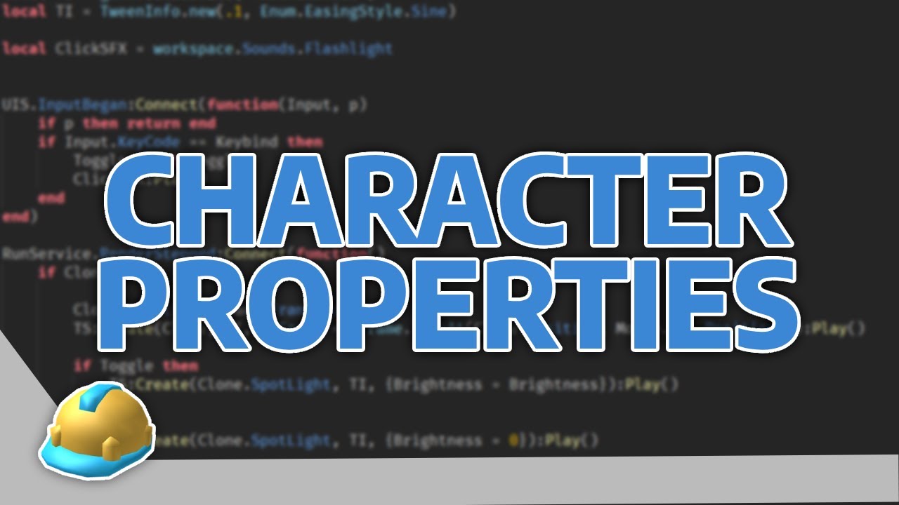 Character Properties | Studio Simplified - YouTube
