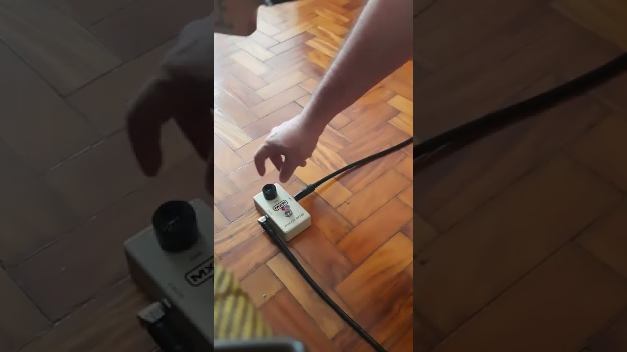 mxr micro amp test - YouTube