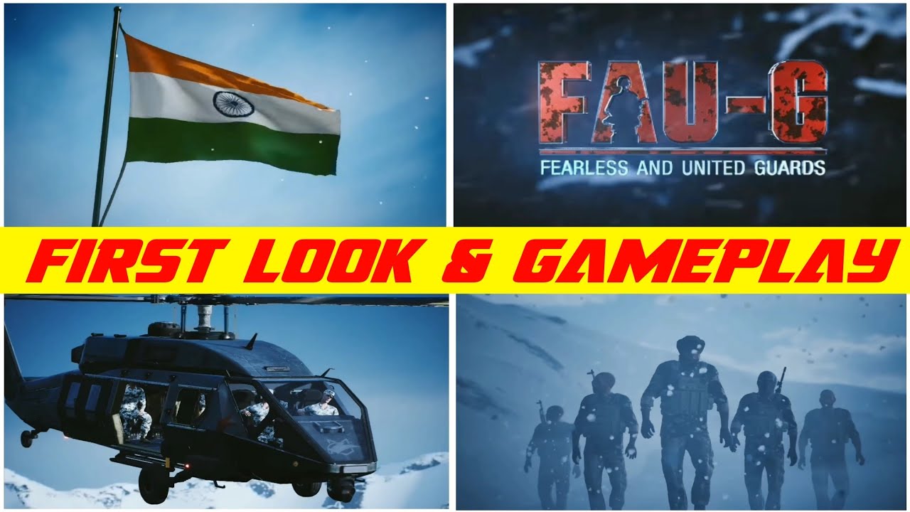 FAUG First look and gameplay - YouTube